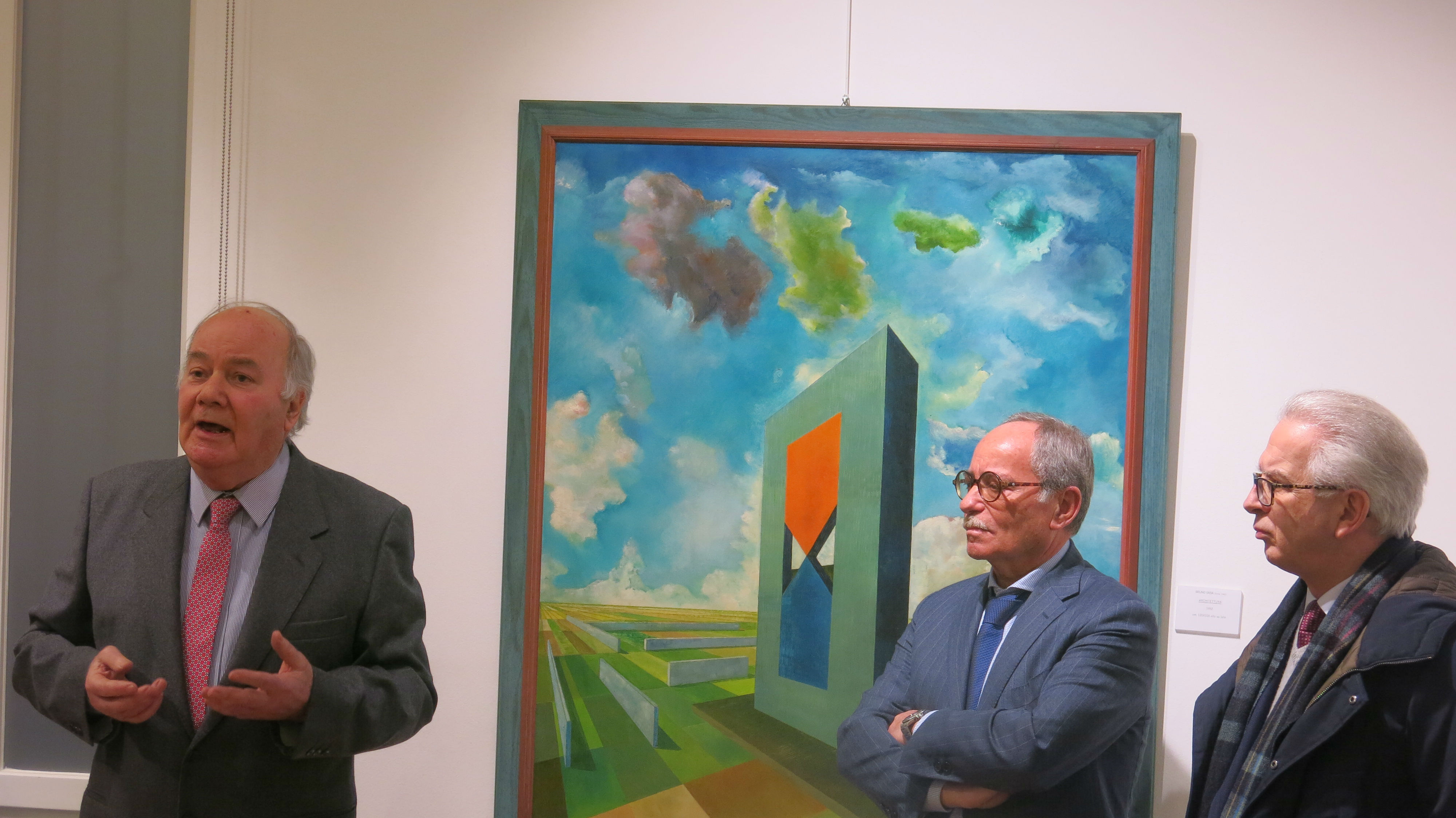 Inaugurata alla Absolute Art una personale del maestro lariano Bruno ...